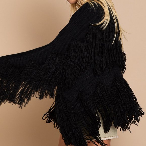 POL | Sweaters | Pol Fringe Cardigan | Poshmark